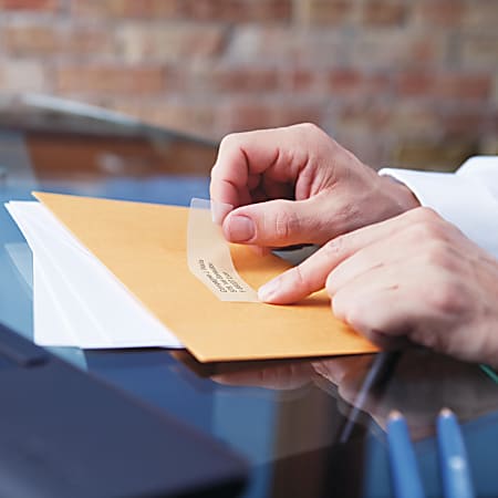 DYMO LabelWriter 30254 Clear Address Label Roll Of 130 Labels - Office ...