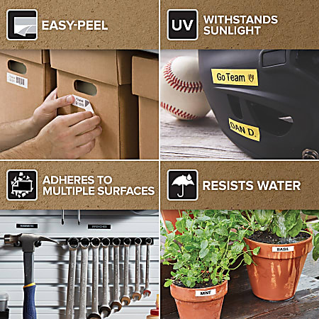 DYMO LabelWriter Video Spine Labels DYM30326 1 45 W x 3 110 L Rectangle ...