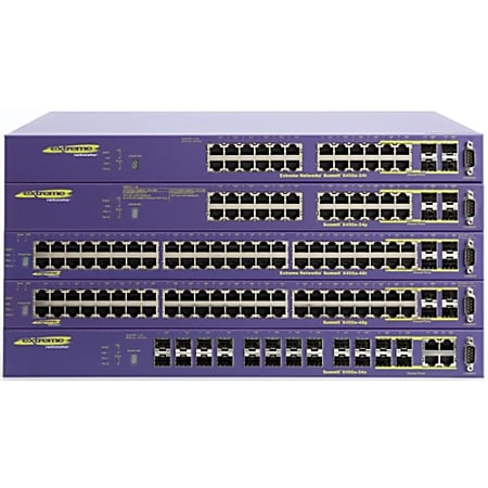 Extreme Networks Summit X450a 24xDC Stackable Ethernet Switch - Office ...
