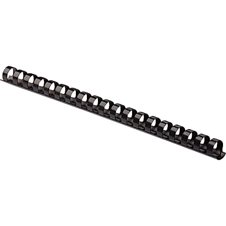 Fellowes Letter Size Plastic Comb Bindings 38 55 Sheet Capacity Black ...