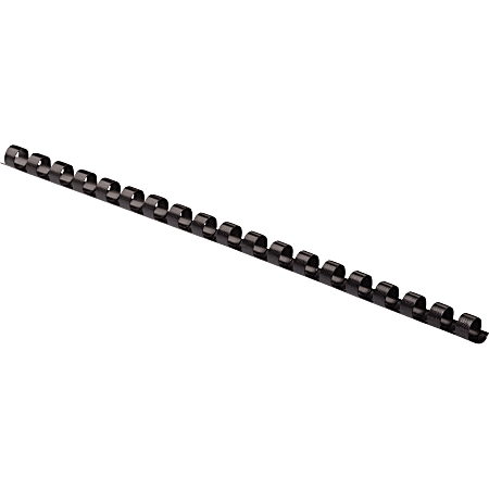 Fellowes Letter Size Plastic Comb Bindings 14 20 Sheet Capacity Black ...
