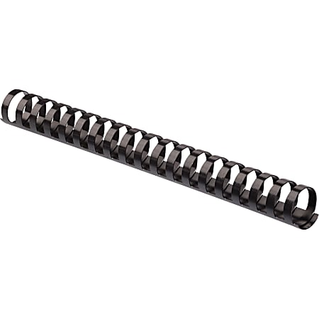 Fellowes Letter Size Plastic Comb Bindings 34 120 Sheet Capacity Black ...