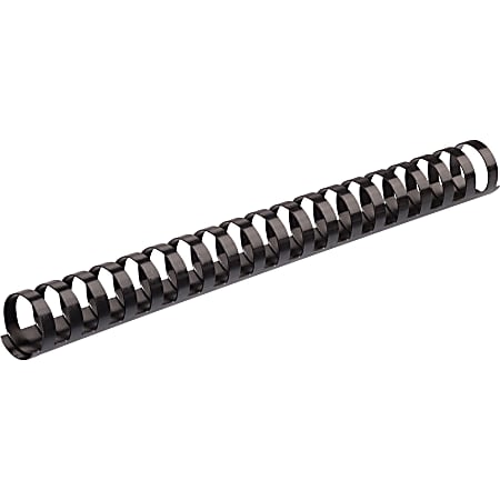 Fellowes Letter Size Plastic Comb Bindings 34 120 Sheet Capacity Black ...