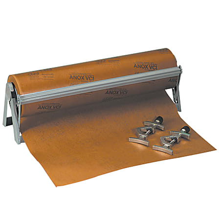 Office Depot® Brand VCI Waxed Industrial Paper Roll, 36" x 600', Kraft
