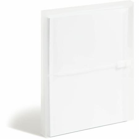 Smead Poly Envelopes Letter Size Side Opening Clear Pack Of 5 - Office ...