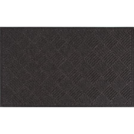 Apache Mills Crosshatch Heavy Duty Mat 36 x 60 Charcoal - Office Depot