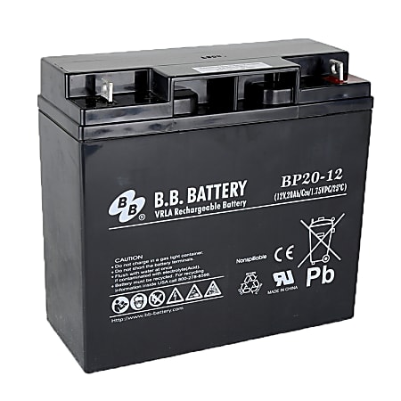 B B BP Series Battery BP20 12 B SLA1220 - Office Depot