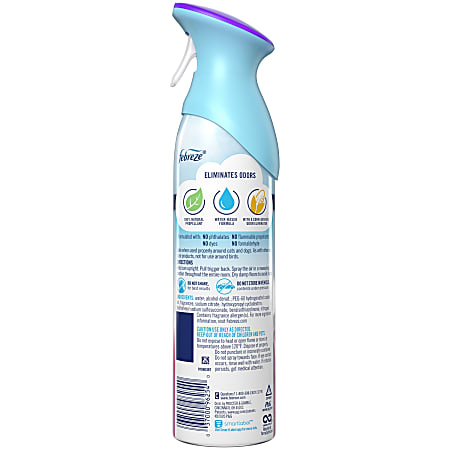 Febreze AIR Freshener Spray Spring Renewal Scent 8.8 Oz - Office Depot