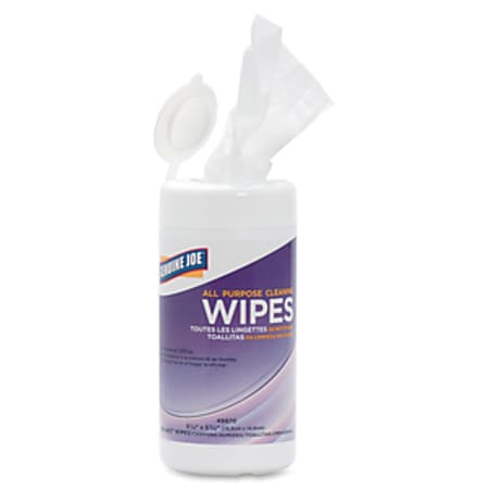 Genuine Joe All Purpose Cleaning Wipes Wipe 5.13 Width x 5.88 Length ...