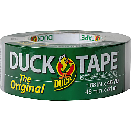Duck Colored Duct Tape 1 78 x 45 Yd. Silver - Office Depot