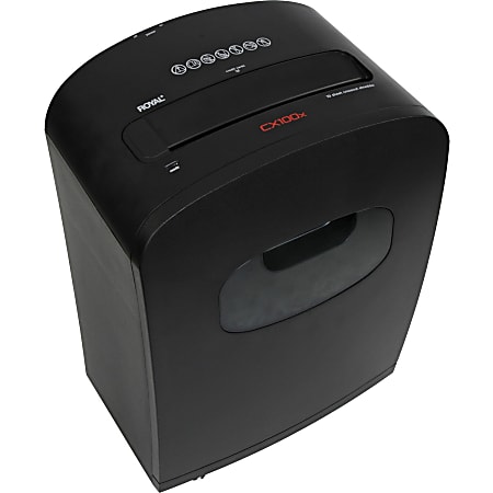 Royal 10 Sheet Cross Cut Shredder 100X - Office Depot