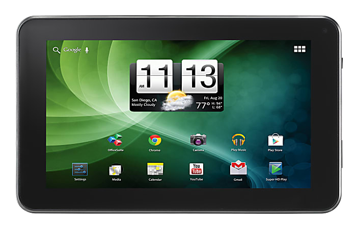 Mach Speed Trio Stealth G2 Tablet Teal - Office Depot