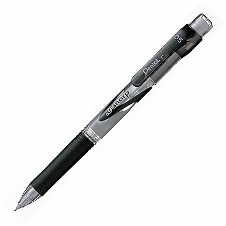 Pentel e Sharp Mechanical Pencils 0.5 mm 72percent Recycled Black Pack ...
