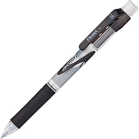 Pentel e Sharp Mechanical Pencils 0.5 mm 72percent Recycled Black Pack ...