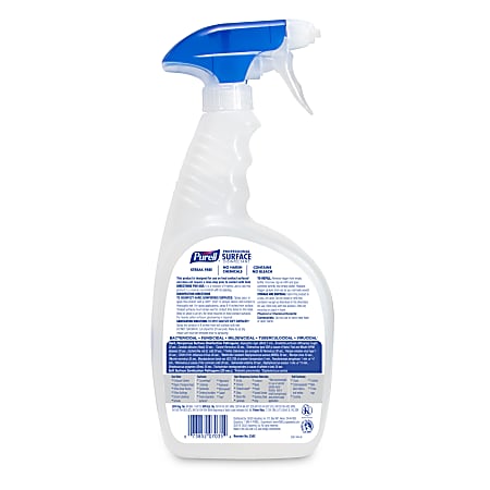 Purell Professional Surface Disinfectant Citrus Scent 32 Oz Bottle ...