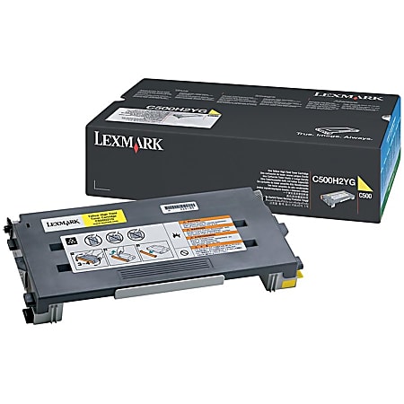 Lexmark Toner Cartridge Laser High Yield 3000 Pages Yellow 1 Each ...