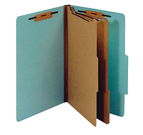INPLACE Classification Folders Legal 2 Dividers 30percent Recycled ...