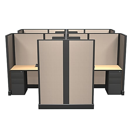 Cube Solutions Commercial Grade Full Height L Shaped Space Saver ...