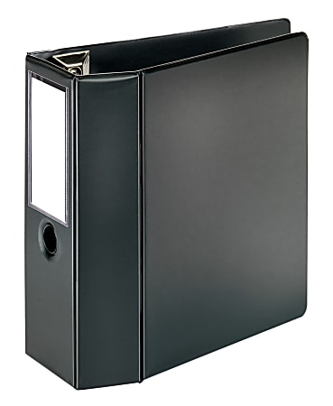 Office Depot Brand Heavy Duty Label Holder Reference 3 Ring Binder 5 D ...