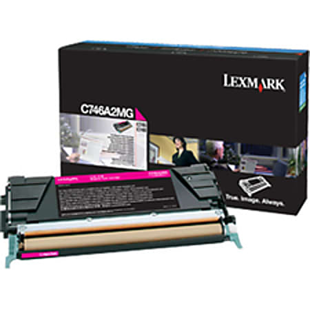 Lexmark Standard Yield Laser Toner Cartridge Magenta 1 Pack 7000 Pages ...