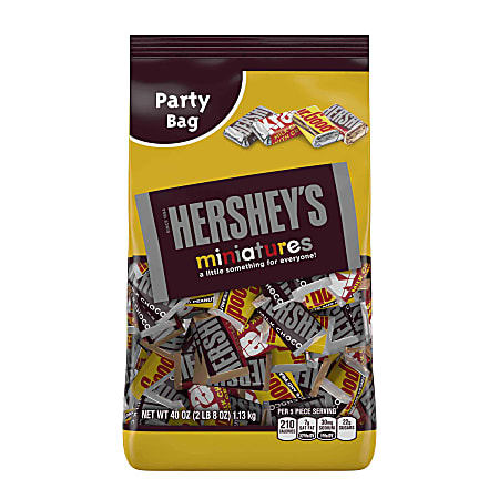 Hersheys Miniatures 40 Oz Pack Of 2 Bags - Office Depot