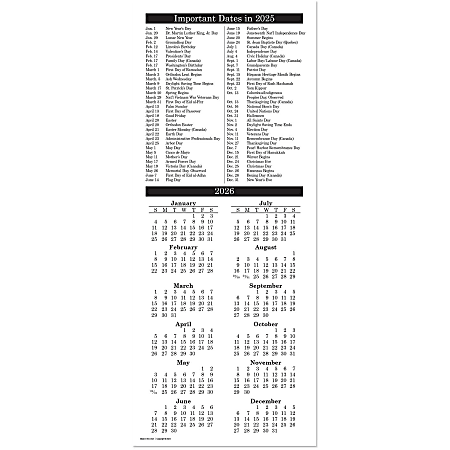Marble Economy Calendar - Office Depot