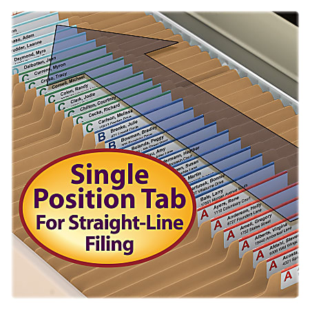 Smead Kraft Fastener Folders 25 Cut Legal Size Kraft Box Of 50 - Office ...