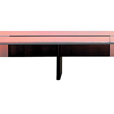 Mayline Corsica Series Adder Table Base Mahogany - Office Depot