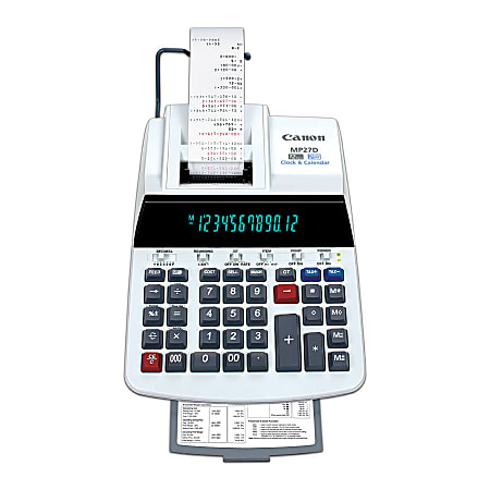 Canon MP27D Printing Calculator - Office Depot