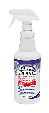 Carpet Science Spot And Stain Remover 32 Oz - Office Depot