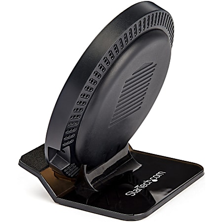 StarTech.com 15W Qi Wireless Charging Stand Universal Qi Certified ...