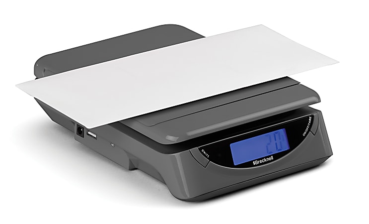Brecknell Electronic Postal Scale 25 Lb Capacity Gray - Office Depot