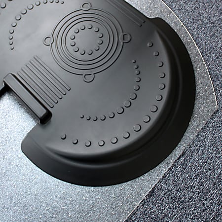 Floortex AFS TEX 5000 S2S Sit to Stand Solution For Carpets Black ...