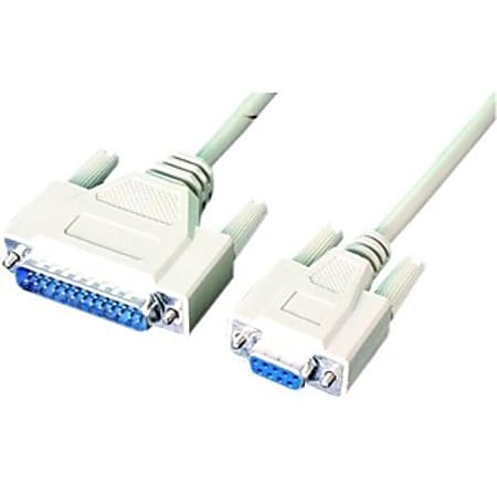 APC Cables 1ft Serial Adpt Cbl DB9 F to DB25 M - Office Depot