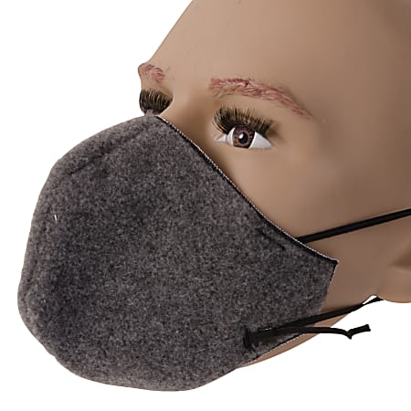 AllerTech Cold Weather Face Mask One Size Black - Office Depot