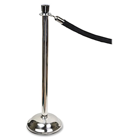 Tatco Weighted Bell Shaped Stanchion Bases 12 Diameter Chrome Box Of 2 ...