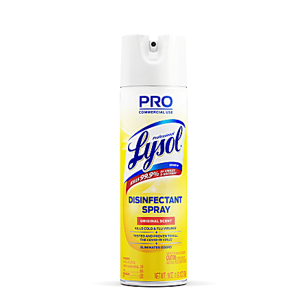 Office depot lysol spray store