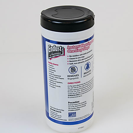 Endust For Electronics Antistatic Pop Up Wipes 6 x 6 Pack Of 70 Wipes ...