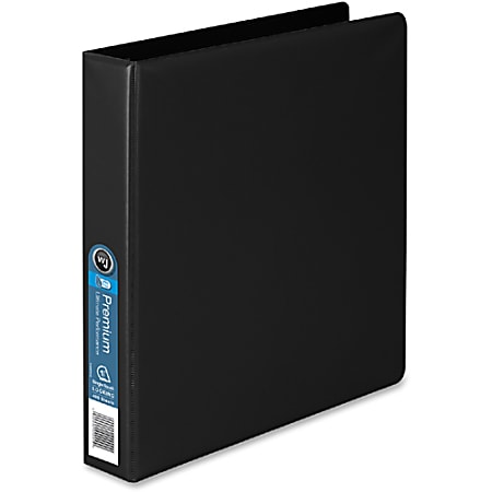 Wilson Jones® Premium Single-Touch Locking 3-Ring Binder, 1 1/2" D ...