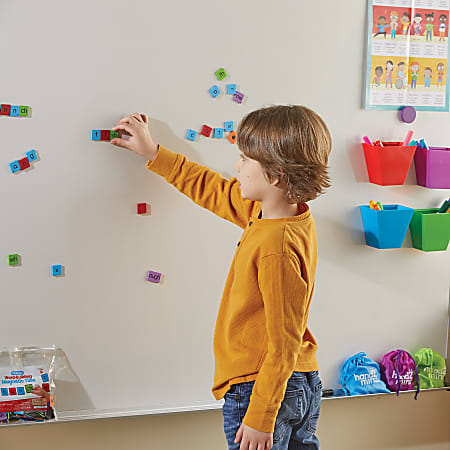 Hand2Mind Phonics Word Building Magnetic Tiles Multicolor Grades Pre K ...