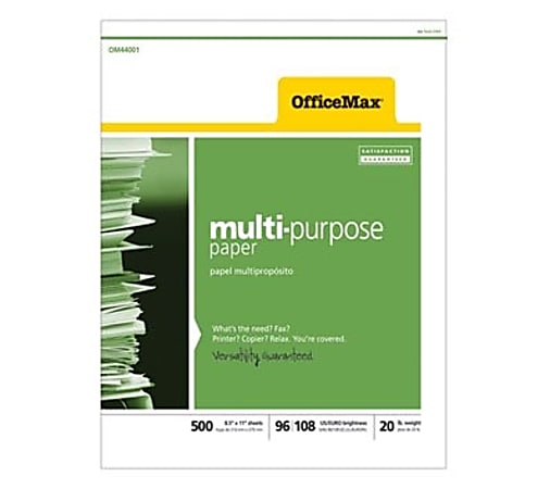 OfficeMax Multipurpose Paper Ledger Paper - Office Depot