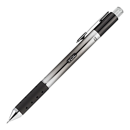 TUL GL Series Retractable Gel Pens Needle Point 0.5 mm Silver Barrel ...
