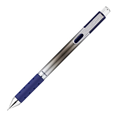 TUL® GL Series Retractable Gel Pens, Needle Point, 0.7 mm, Silver ...