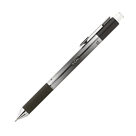 TUL GL Series Retractable Gel Pens Needle Point 0.7 mm Silver Barrel ...