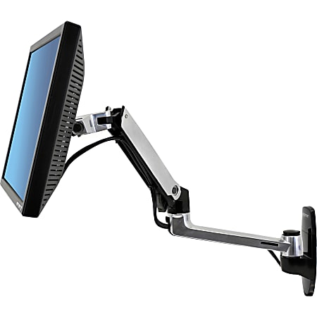 Ergotron Mounting Arm for LCD Monitor Monitor TV Polished Aluminum 34 ...