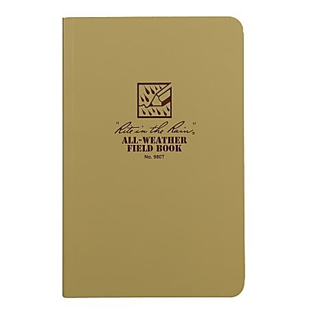 Rite in the Rain Tactical Field Book 4 58 x 7 14 Tan - ODP Business ...