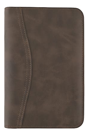 AT A GLANCE Simulated Leather Starter Set With DailyWeekly Planning ...