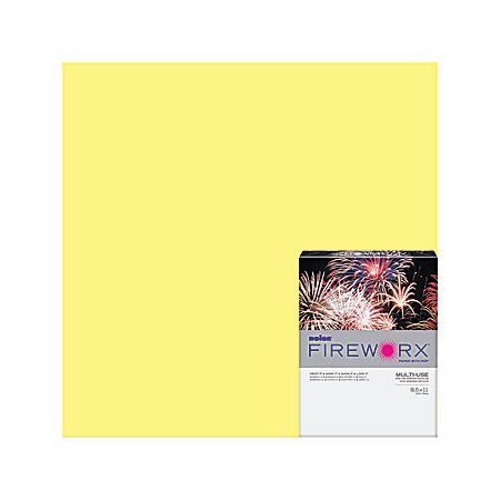 Boise Fireworx Multi Use Color Paper Letter Size Paper 67 Lb Crackling ...