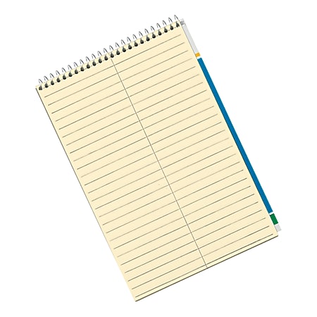 OfficeMax Steno Notebooks 6 x 9 Gregg Ruled 80 Sheets Cream Paper Pack ...