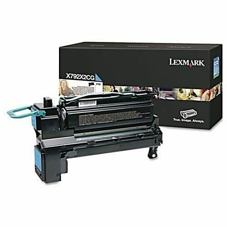 Lexmark X792 Cyan Extra Hy Ctg X792X2Cg - Office Depot